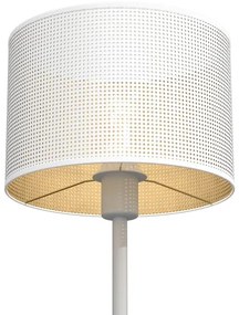 Stolní lampa LOFT SHADE 1xE27/60W/230V pr. 25 cm bílá/zlatá