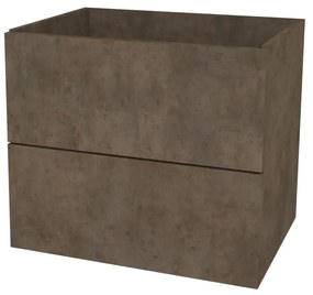 Mereo, Mereo Ponte, koupelnová skříňka 61 cm, Multidecor, Beton Chicago tmavě šedý, MER-CN290SBCS2