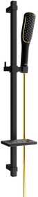 Mexen sprchový set DQ49, černá/zlatá, 785494581-57