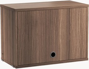 Skříňka pro modulární regálový systém's výklopnými dveřmi String System