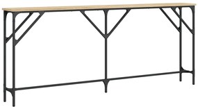 vidaXL Konzolový stolek dub sonoma 180 x 23 x 75 cm kompozitní dřevo