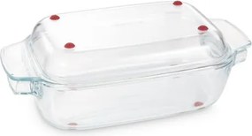 TESCOMA Pekáč s poklopem GrandCHEF 34 x 19 cm, skleněný