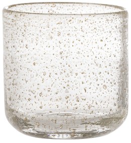 Bloomingville Sklenice na vodu Bubbles Clear 255 ml, čirá barva, sklo