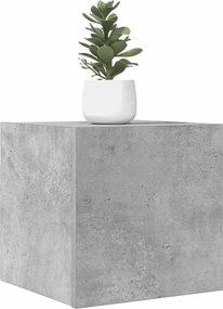 vidaXL Nástěnná TV skříňka 30,5x30x30 cm [804493] Barva: Betonová šedá