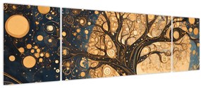 Obraz - Surrealistický strom (170x50 cm)