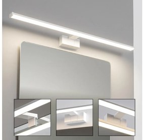 Brilagi - LED Koupelnové osvětlení zrcadla VESTRA LED/15W/230V 80 cm IP44 bílá FG-M1-C02-800-WHT