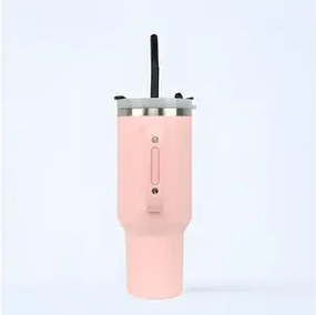 Runbott Cotton Candy / Termohrnek s brčkem / 1100 ml / vakuová izolace