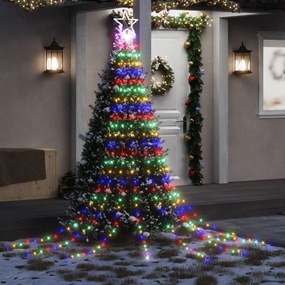 Světla na vánoční stromek 320 barevných LED 375 cm