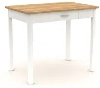 Bradop Jídelní stůl PATRIK 60×90 S01 B - Bílý