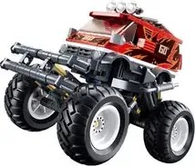 Sluban Power Bricks Natahovací Červený Off-Road GO