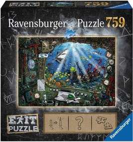 Puzzle ravensburger 199532 exit puzzle: ponorka