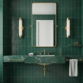 Elstead SAYLOR S koupelnové světlo IP44 mosaz 43 cm LED 19W 912 lm