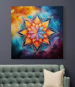 Obraz na plátně - Mandala Vnitřní mír FeelHappy.cz Velikost obrazu: 100 x 100 cm