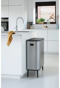 Brabantia BO TOUCH BIN HI Dotykový odpadkový koš 2x30 l - matná ocel FPP