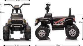 Elektrické autíčko Ford F-150 Raptor černé
