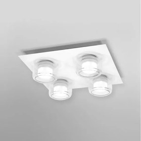 Ledvance - LED Koupelnové stropní svítidlo ORBIS FLAME 4xLED/5,5W/230V IP44 bílá