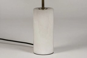 Stolní lampa Morph White Marmor Gold