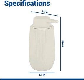 Krémový plastový dávkovač mýdla 400 ml Fablo – Wenko