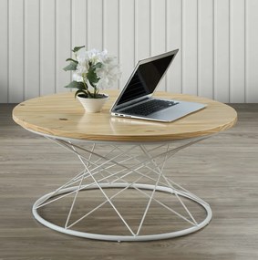 Eoshop Konferenční stolek PURE S1 natural/bílá