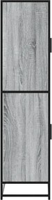 Skříň highboard šedá sonoma 68 x 35 x 139 cm kompozitní dřevo 3300833