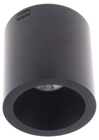 T-LED Přisazené LED svítidlo CCT TUBO 8W černé Přisazené LED svítidlo CCT TUBO 8W černé