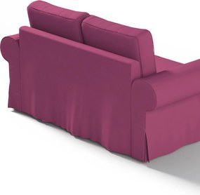 Potah na pohovku IKEA Backabro 2-místná, rozkládací barva růžová látka pletený vzor