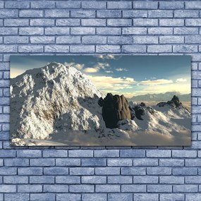 Plexisklo-obraz Hory Krajina 120x60 cm