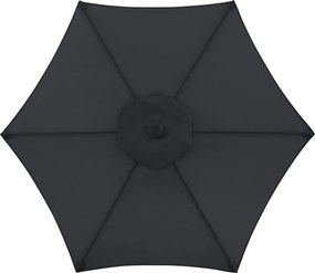 Doppler LIFE zahradní slunečník 180 cm antracit
