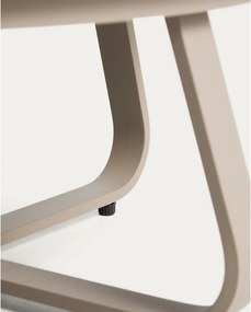 Kovový kulatý zahradní konferenční stolek ø 80 cm Tamaris – Kave Home