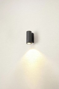 LA 1003422 ENOLA ROUND S single Outdoor, nástěnné LED svítidlo, antracitové - BIG WHITE (SLV)