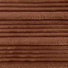 EUROFIRANY FLANELOVÁ DEKA NINA 200X220 CM CIHLOVÁ