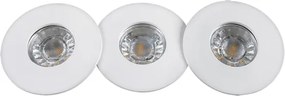 Rabalux 1078 - SADA 3xLED Koupelnové podhledové svítidlo RANDY 3xLED/4W/230V kul