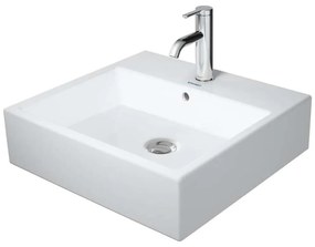 Duravit Vero Air - Umyvadlo 50x47 cm, s přepadem, otvor pro baterii, bílá 2350500000