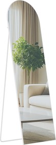 Zrcadlo Moline 160x50 cm – bílá matná