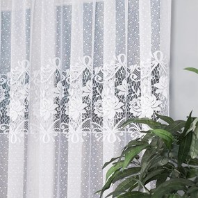 Žakárová záclona DEMETRIA okno 300 x 160 cm