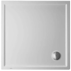 Duravit Starck Slimline - Sprchová vanička 100x100x5 cm, Antislip, bílá 720116000000001
