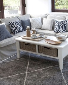 Koberec Morocco Royal Rhombs dark grey/cream 160x230cm