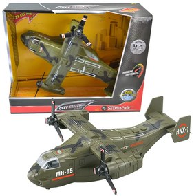 CITY SERVICE CAR - 1:16 Letadlo Osprey tm. zelené