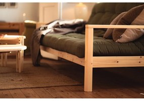 Béžová lněná rozkládací pohovka 205 cm Knob – Karup Design
