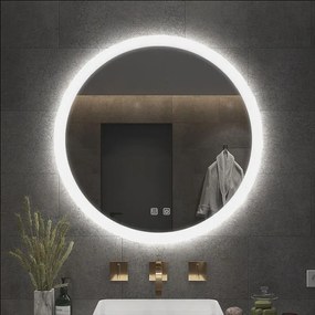 Tutumi Tutumi, kulaté LED koupelnové zrcadlo 50cm FFJ50, HOM-02836