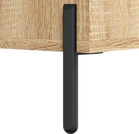 vidaXL Psací stůl 140 x 50 x 75 cm kompozitní dřevo [829559] Barva: hnědý dub