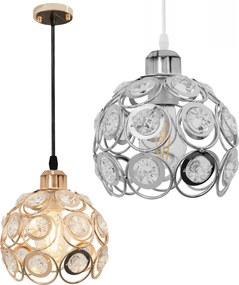 Toolight - Elegantní stropní svítidlo 1xE27 APP208, zlatá, OSW-00403