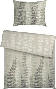 XXXLutz POVLEČENÍ, flanel, šedohnědá, 140/200 cm Esposa - Povlečení - 005031038201