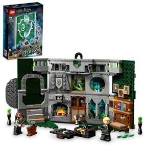 Lego stavebnice lego harry potter 76410 zástava zmijozelu