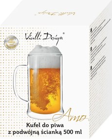 Sklenice na pivo 500 ml Amo – Vialli Design