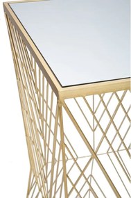 Designový odkládací stolek Heimdall 50 cm zlatý