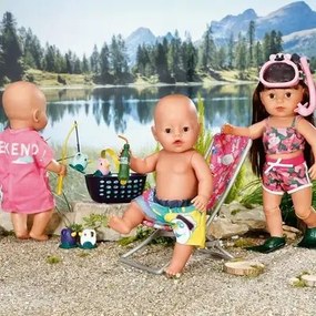 ZAPF Creation Baby Born set pro víkendové rybaření - 43 cm / od 3 let