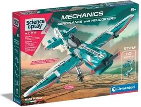 Clementoni SciencePlay Mechanics: Nová letadla a vrtulníky / Jazyková