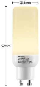 Arcchio LED žárovka tvar trubice GU10 4,5W 3000K