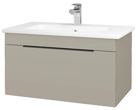 Dřevojas Koupelnová skříň ASTON SZZ 80 Varianta: N01 Bílá lesk / Úchytka T06 / D17 Colorado